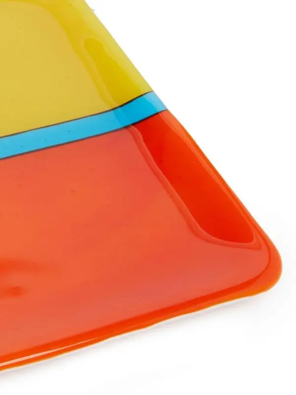 LES-OTTOMANS Murano Colour-block Tray