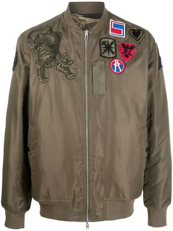 MAHARISHI Patch-detail Reversible Bomber Jacket
