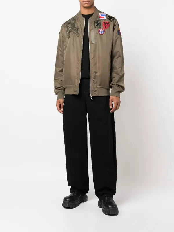 MAHARISHI Patch-detail Reversible Bomber Jacket