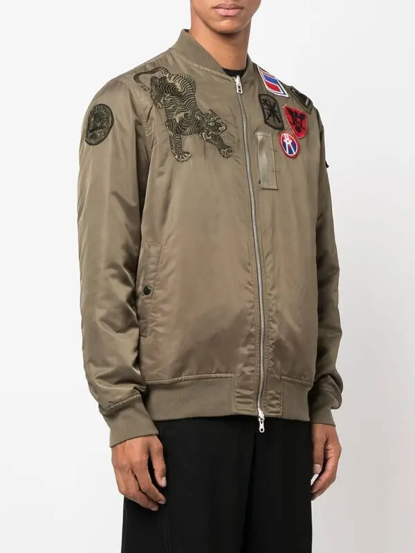 MAHARISHI Patch-detail Reversible Bomber Jacket