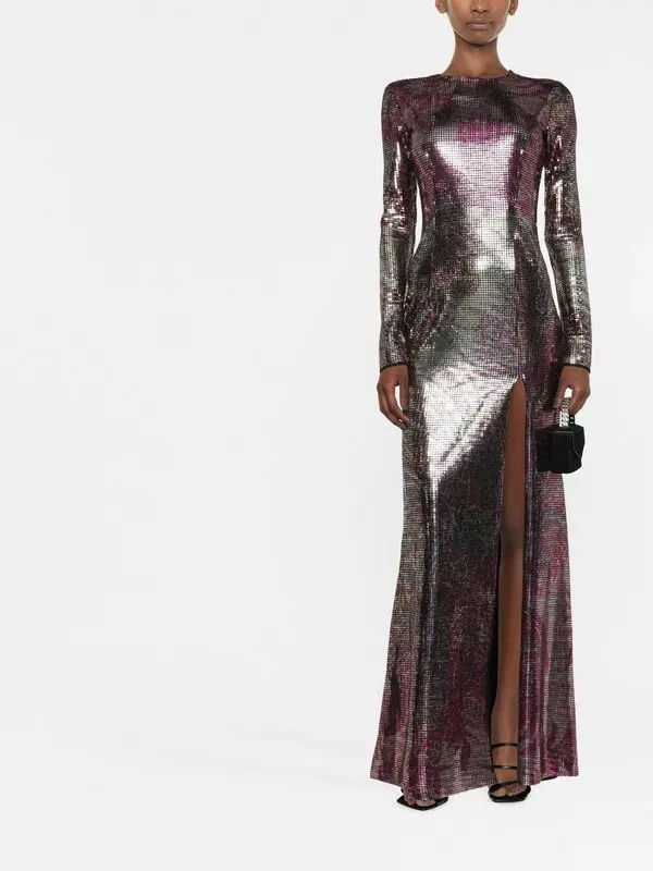 Etro Metallic Floor-length Dress