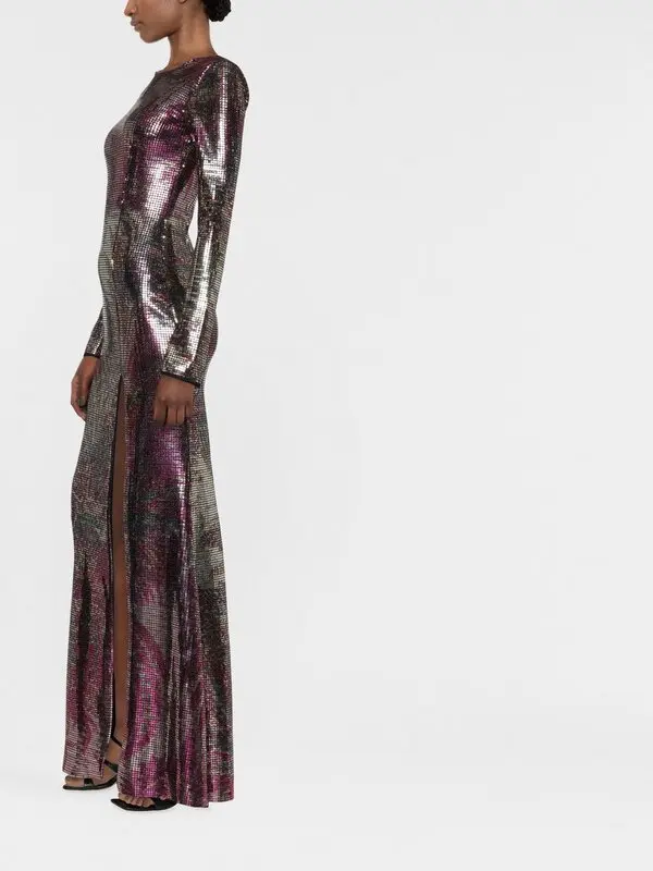 Etro Metallic Floor-length Dress