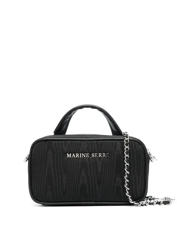 MARINE SERRE Mini Madame Moire Tote Bag