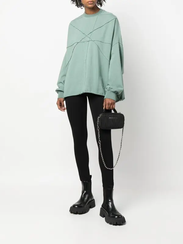 MARINE SERRE Mini Madame Moire Tote Bag