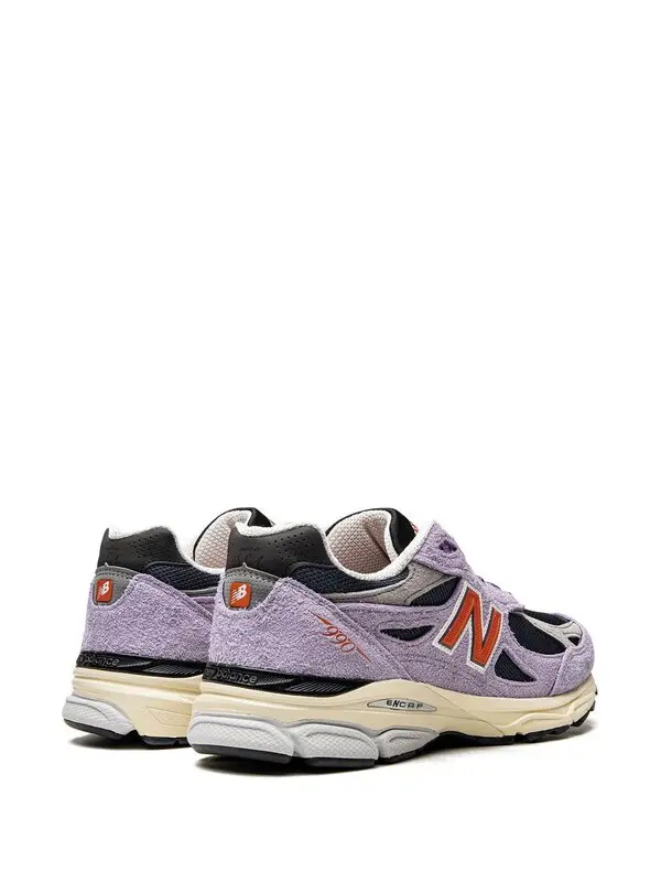 NEW BALANCE 990 V3 Raw Amethyst Sneakers