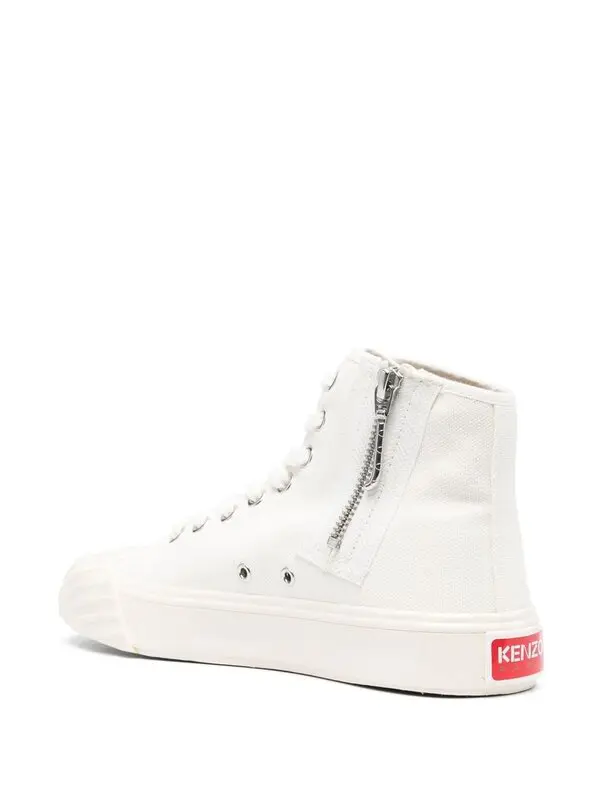 Kenzo Tiger-print High-top Sneakers