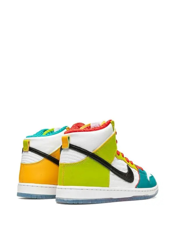 Nike X Froskate Sb Dunk High Pro All Love Sneakers - Green