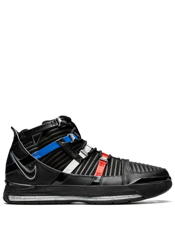 Nike Lebron 3 The Shop Sneakers - Black