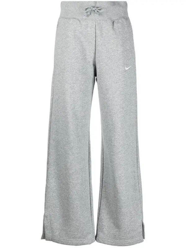 Nike Wide-leg Logo-detail Joggers