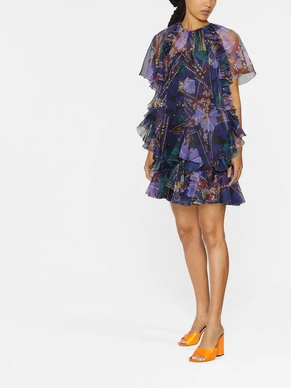Dsquared2 Ruffle-detail Mini Dress
