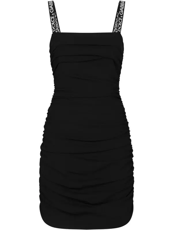 Dolce & Gabbana Draped-detail Mini Dress