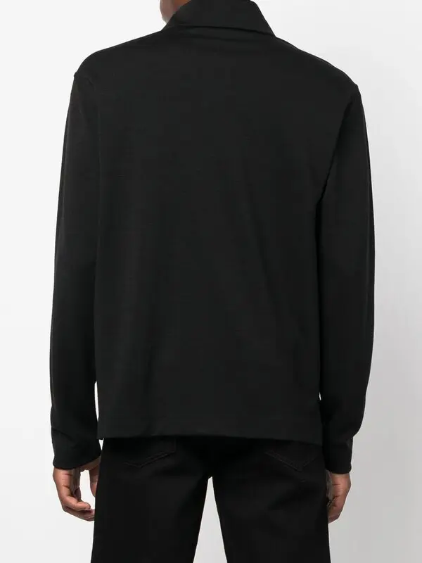 LEMAIRE Buttoned-up High-neck Sweater
