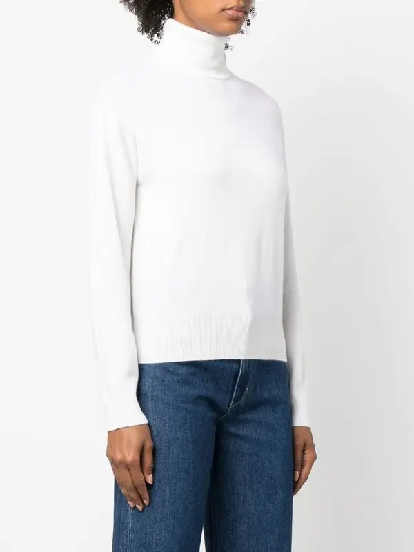 ALLUDE Roll-neck Cashmere Jumper