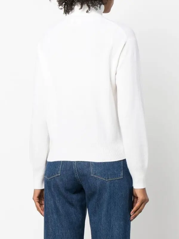 ALLUDE Roll-neck Cashmere Jumper