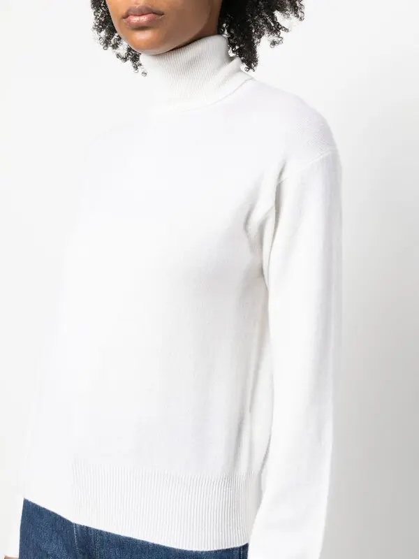 ALLUDE Roll-neck Cashmere Jumper