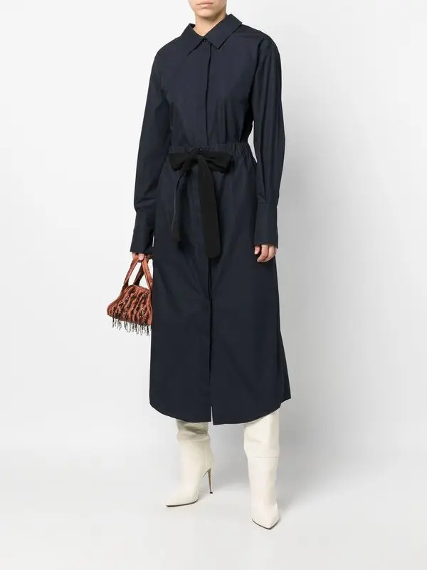 PATOU Belted Shirt Dress