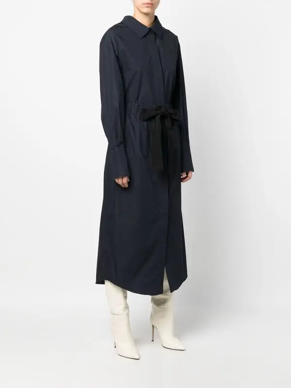 PATOU Belted Shirt Dress