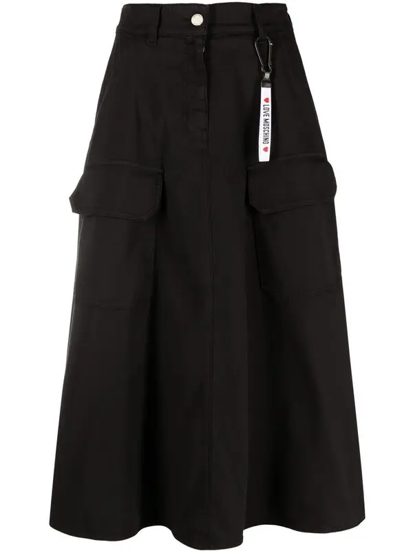 Moschino High-waisted A-line Skirt