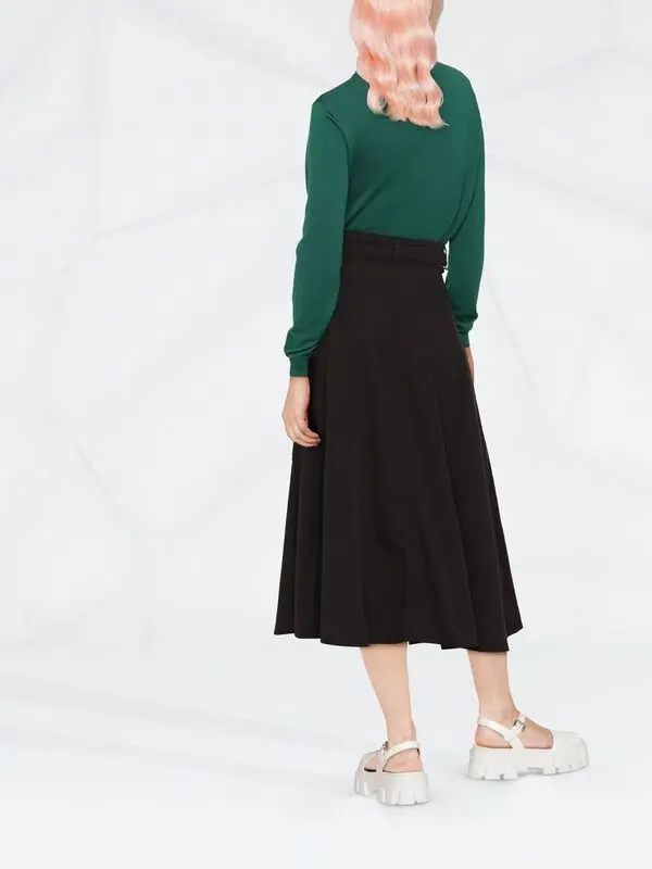 Moschino High-waisted A-line Skirt
