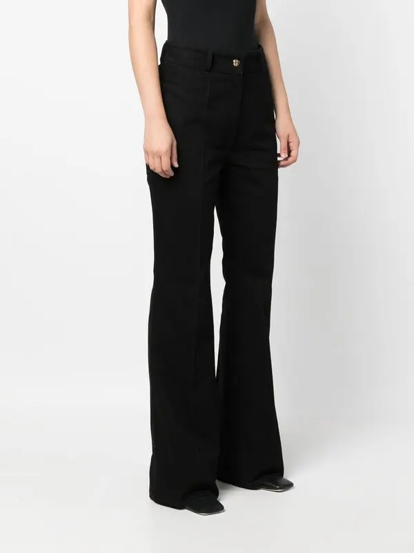 PATOU Tailored-cut Flared Trousers