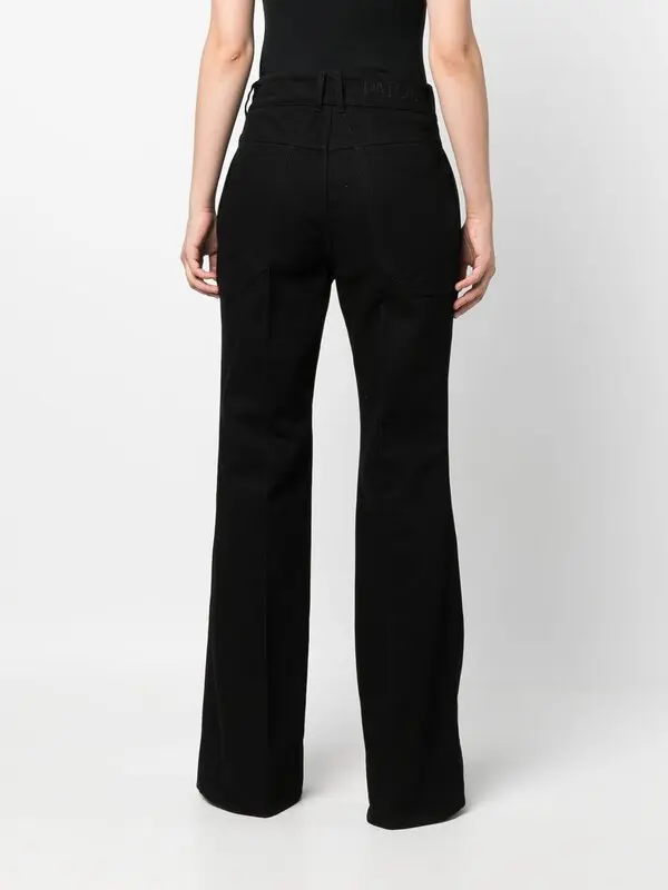 PATOU Tailored-cut Flared Trousers