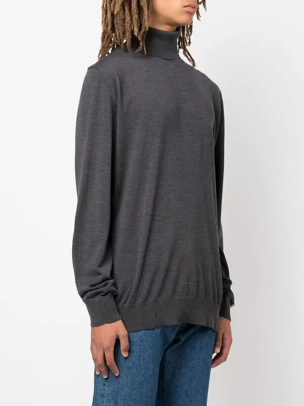 GOLDEN GOOSE Roll Neck Wool Sweater