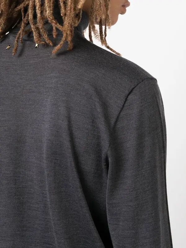 GOLDEN GOOSE Roll Neck Wool Sweater