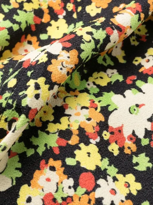 Marni Floral-print Flared Dress