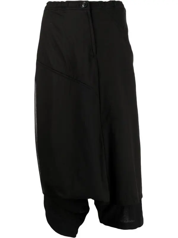 Y’s Asymmetric Cropped Trousers