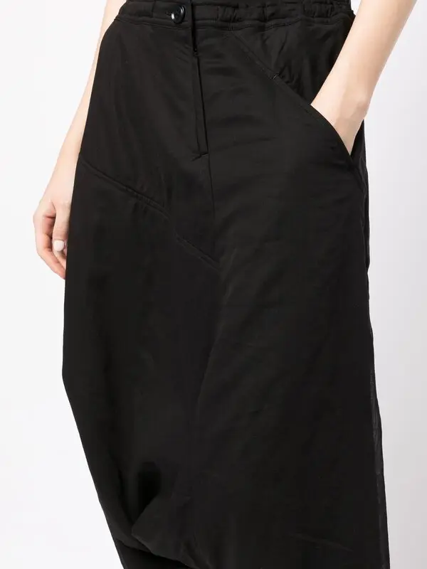 Y’s Asymmetric Cropped Trousers