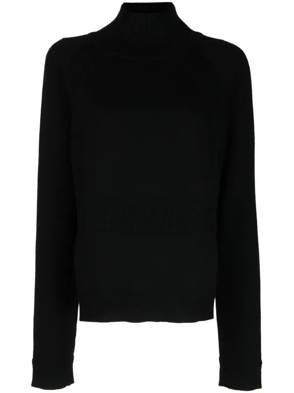 JUUN.J High-neck Knitted Top