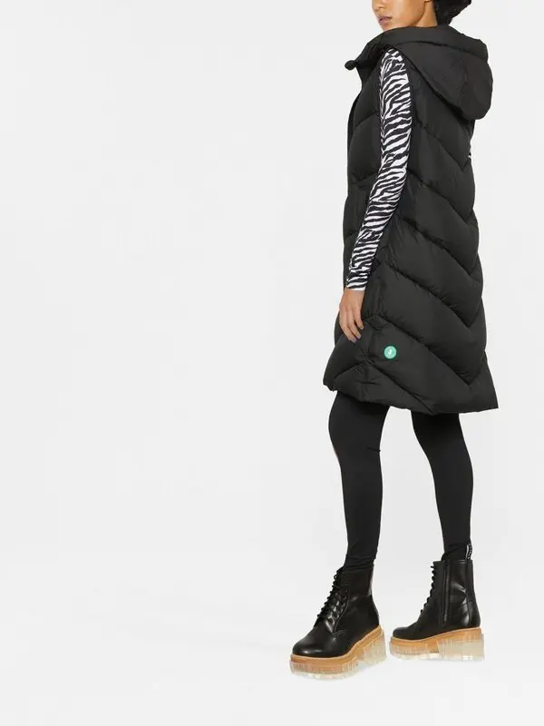 SAVE THE DUCK Juliet Long Puffer Gilet