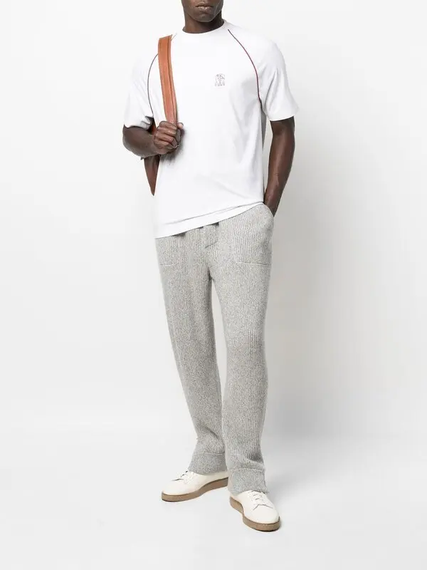 Brunello Cucinelli Cashmere Ribbed Joggers