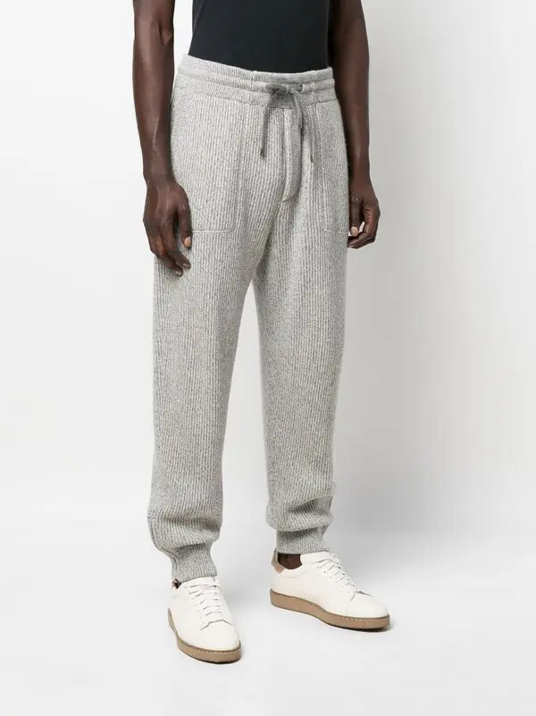 Brunello Cucinelli Cashmere Ribbed Joggers