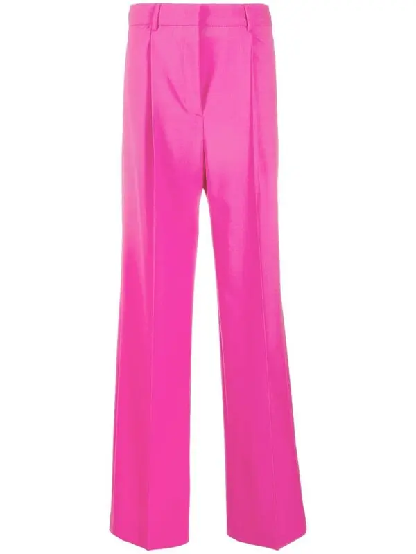 MSGM Straight-leg Wool Trousers