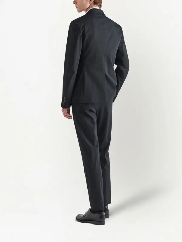 Prada Single-breasted Suit - Black