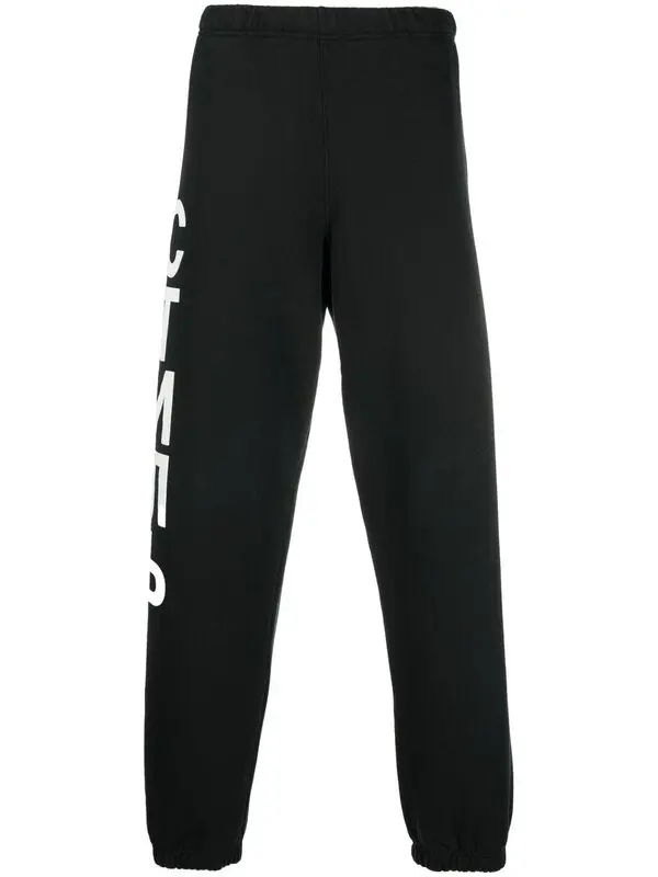Heron Preston Ctnmb Logo-print Track-pants - Black