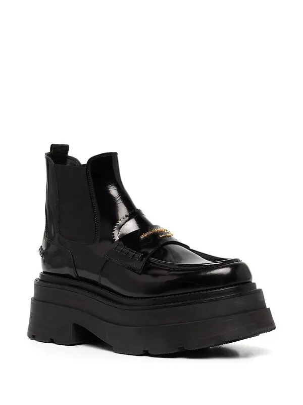 Alexander Wang Carter Platform Loafer Boots