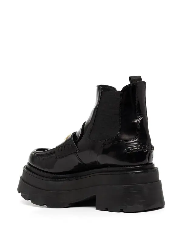 Alexander Wang Carter Platform Loafer Boots