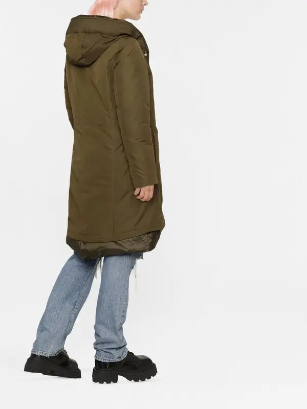 Woolrich Weoka Down-padded Parka - Green