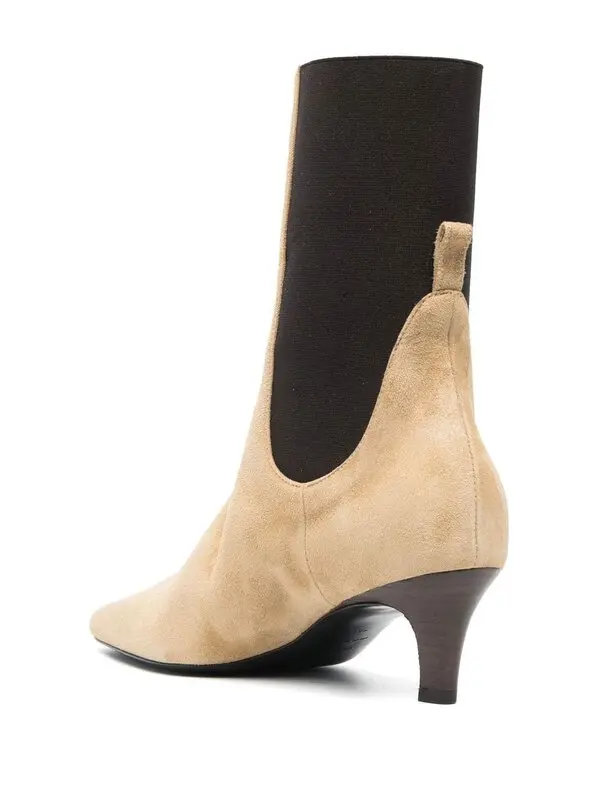 TOTEME Square-toe Ankle Boots
