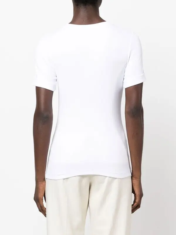 Peserico Stretch-jersey Micro-rib T-shirt