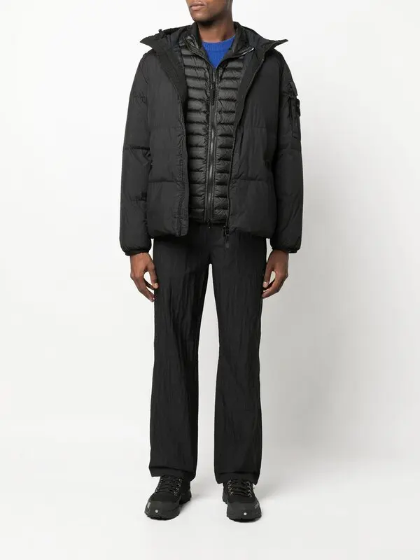 Stone Island Compass-patch Puffer Jacket