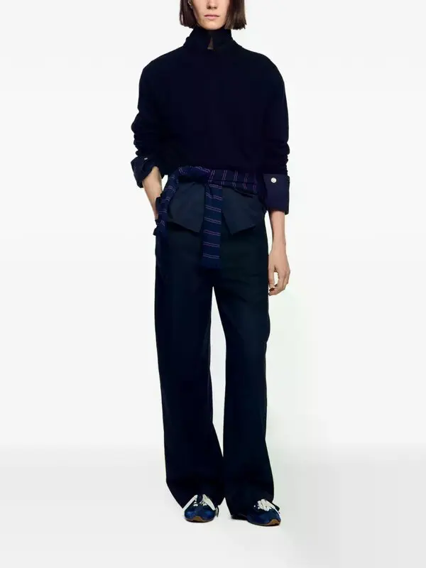Sandro Cashmere Sweater - Blue