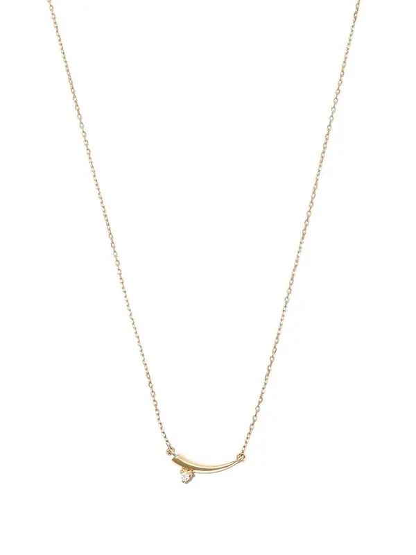 Adina Reyter 14kt Thorn Diamond Necklace - Gold