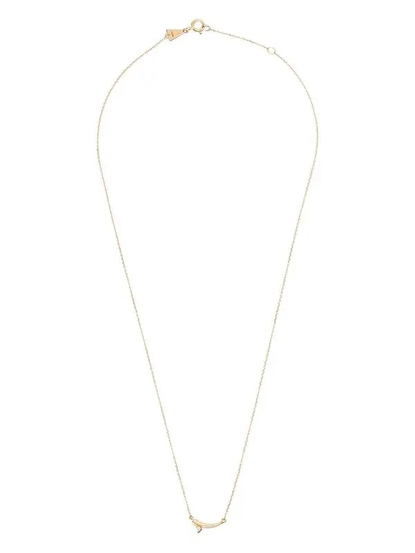 Adina Reyter 14kt Thorn Diamond Necklace - Yellow Gold