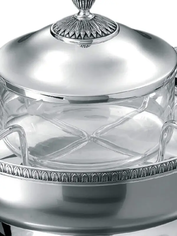 Christofle Malmaison Caviar Serving Set