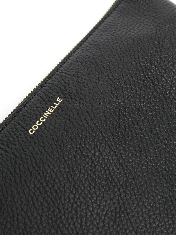COCCINELLE Pebble-texture Leather Crossbody Bag