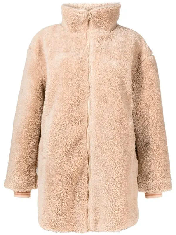 The Upside Woodford Faux-shearling Jacket