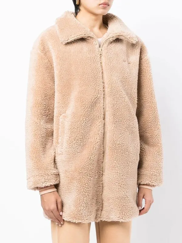 The Upside Woodford Faux-shearling Jacket
